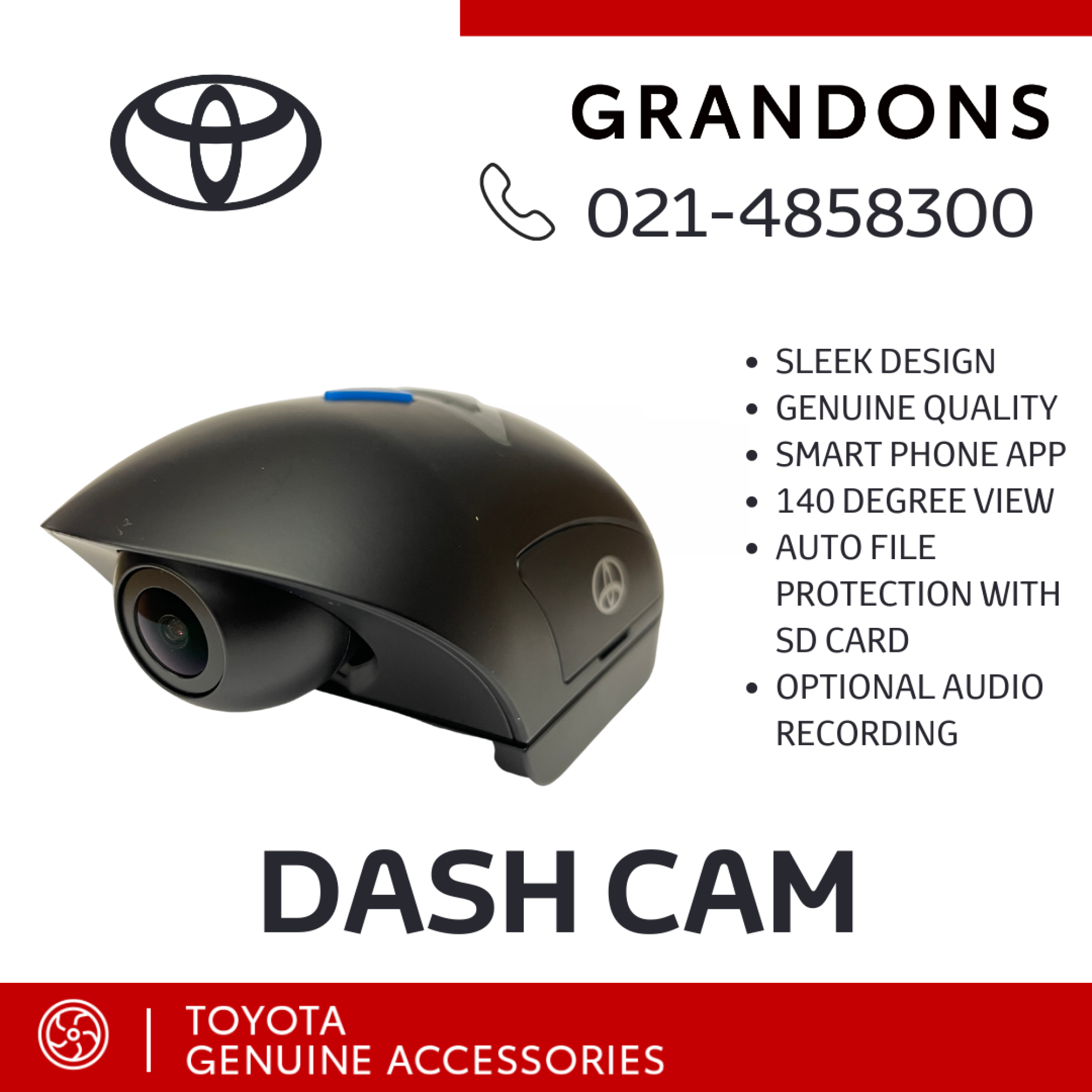 Toyota Dash Cam - Grandons Toyota