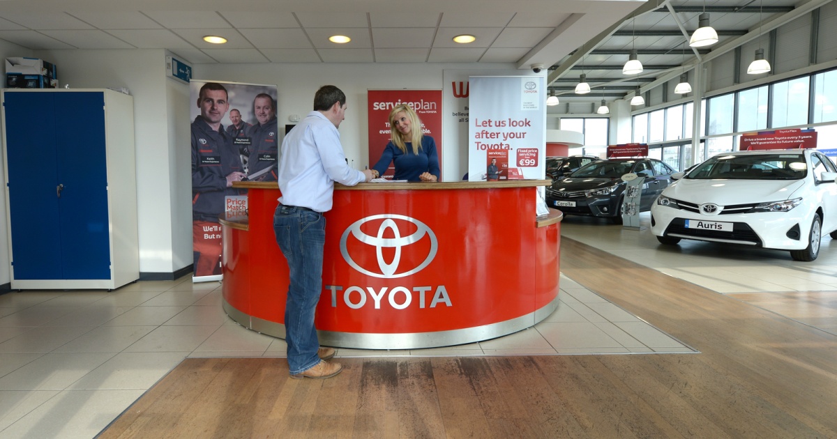 Car Service & Car Repairs at Moore & Sons Toyota Carlow - SA Moores Toyota